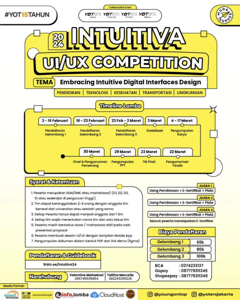 Info Lomba UI/UX 2024 – Informatika